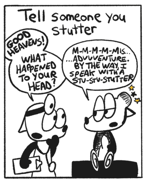 Friday The 13th: Stuttering is Cool Day - Franky Banky - comics and ...